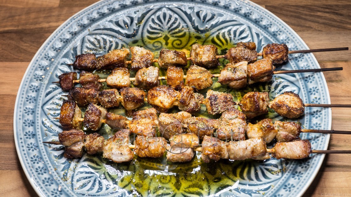 Souvlaki recipe — Gina Lioti Cooking