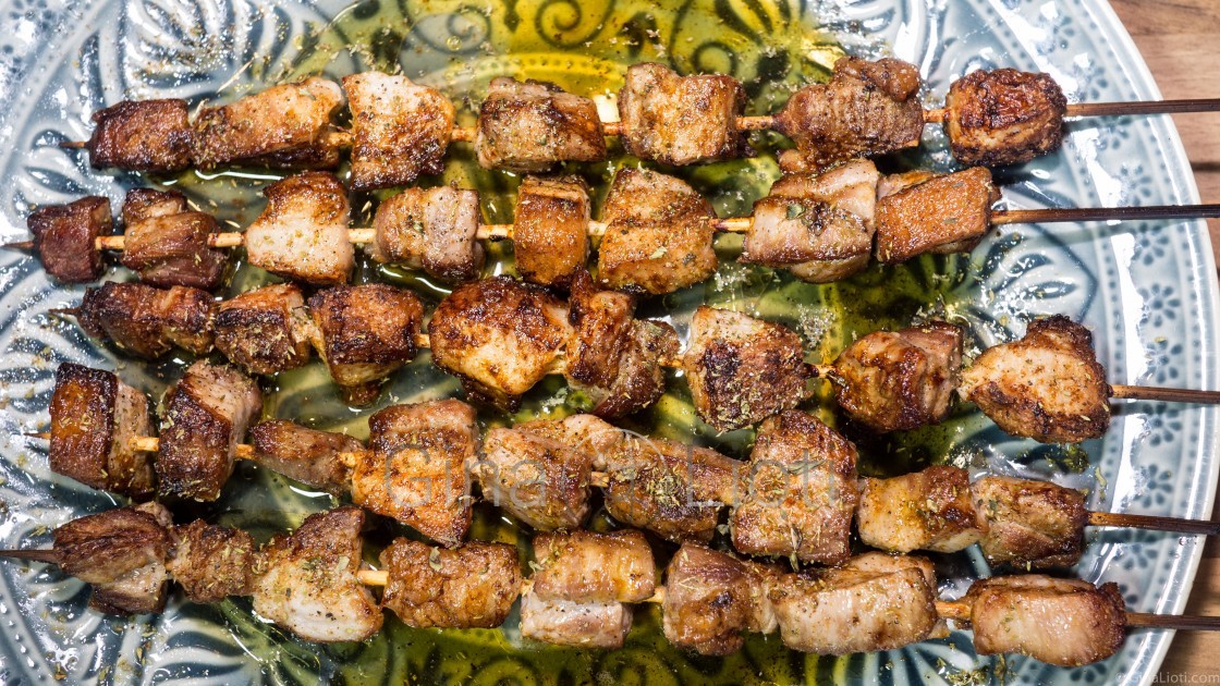 Souvlaki recipe — Gina Lioti Cooking